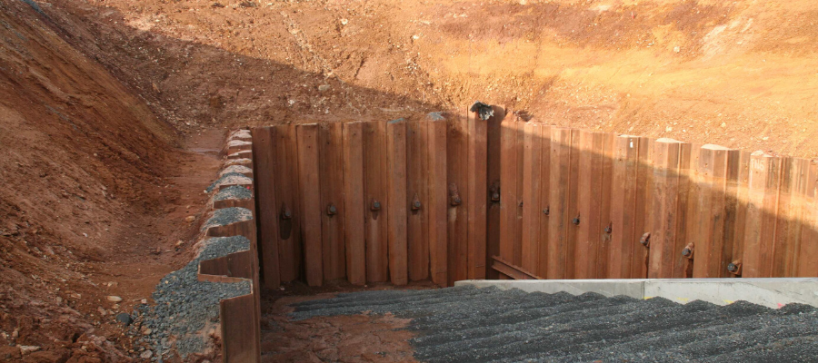 Sheet & Steel H-Pile Construction | Steel H-Piling Installation Projects